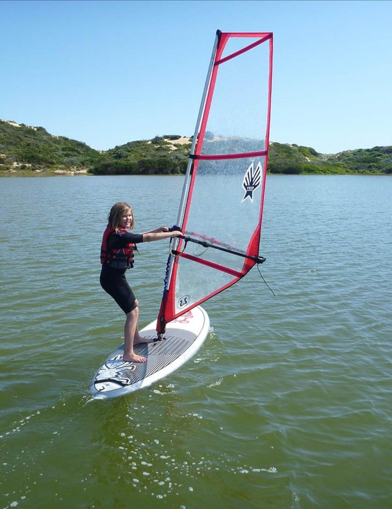 Ezzy Sails Kids Windsurf Rig - 2XS