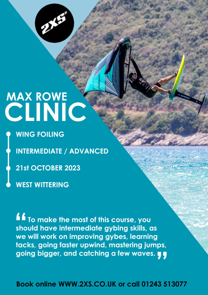 Max Rowe Wing Foil Clinic 2XS West Wittering // October 21st 2023 - 2XS