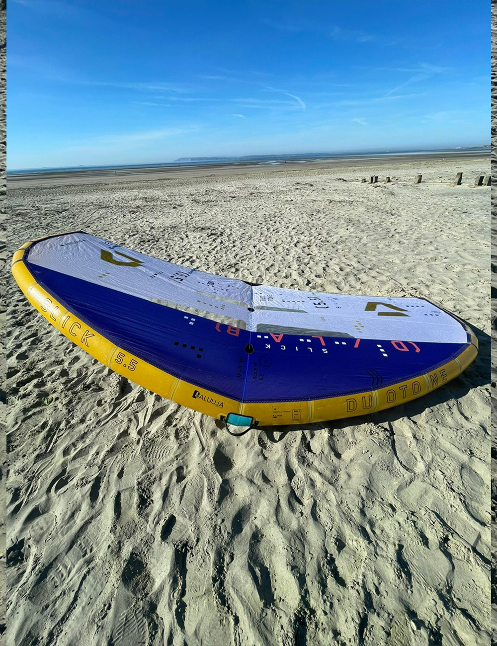 Duotone DLAB Slick 5.5m 2024 + carbon boom - 2XS